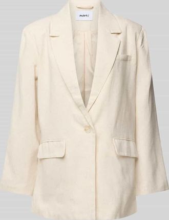 Moves Regular Fit Blazer aus Viskose-Leinen-Mix Modell DAIZY