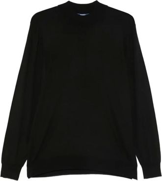 Fedeli Homme, Pulls, Noir, Taille: 3XL Maille en laine