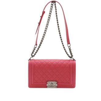 Chanel Pre-owned Boy Flap - Femme - Pre-owned - Rose - Taille: ONE Size