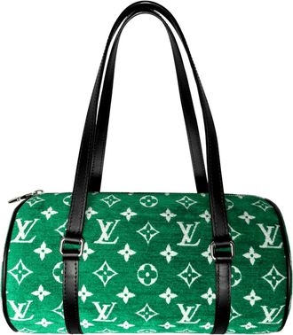 Louis Vuitton Hobo Bags - Louis Vuitton Papillon Trunk 26 Samt Monogram Grun - Gr. unisize - in Gr&uuml;n - f&uuml;r Damen
