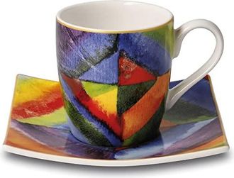 GOEBEL Espressotasse Wassily Kandinsky Farbstudie - Artis Orbis