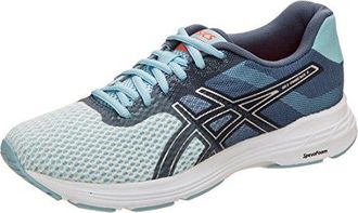 Asics Asics Femme Gel-Phoenix 9 Chaussures de Running, Multicolore Porcelain Blue Silver Flash Coral 1493, 37 EU