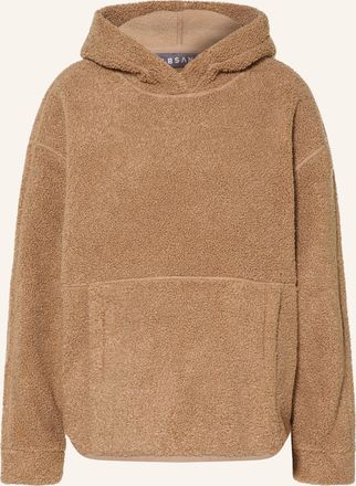 Elbsand Elbsand Teddyfell-Hoodie braun