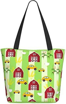 AOOEDM Life Of Farm Ladies Shopping Bag 13x11x7in.Le cadeau parfait pour la Saint-Valentin.Cest de la Saint-Valentin pour maman, fille, &eacute;pouse, etc