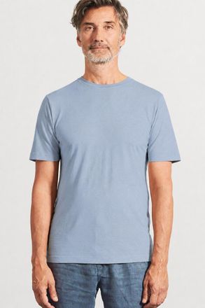 Hempage Hempage Herren vegan T-Shirt Slim Fit Smoke Blue