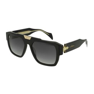 John Richmond Quadratische Sonnenbrille mit goldenen Details - - Accessories - Herren - Schwarzk - ONE SIZE