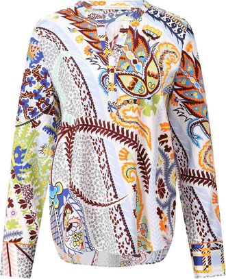 Herzen'sangelegenheit Blusenshirt aus Seide & Muster