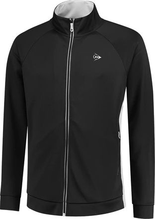 Dunlop Kinder Sport Tennis Jacke - Club Line, Knitted Jacket, Jungen, Schwarz