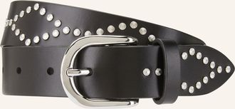 Isabel Marant Isabel Marant Lederg&uuml;rtel Liliana Mit Nieten schwarz