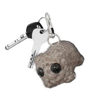 Generico Keychain en tricot de hamster - Tour de hamster &agrave; tricoter Tour au crochet, d&eacute;corations pour figurines danimaux de collection pour dortoir, salle d&eacute;tu