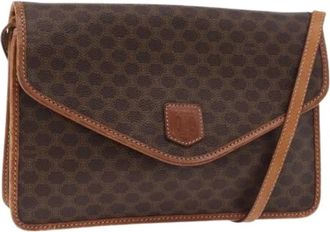 Celine Sac bandouli&egrave;re vintage doccasion - Femme - Pre-owned - Brun - Taille: ONE Size