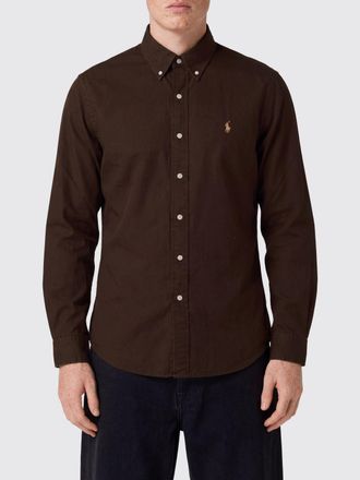 Polo Ralph Lauren Baumwollhemd mit Button-Down-Kragen und Logo