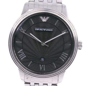 Armani Pre-owned Metal montres - Homme - Pre-owned - Noir - Taille: ONE Size