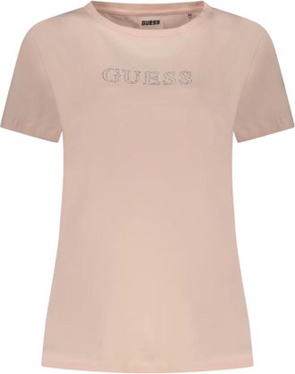 Guess Femme, Tops, Rose, Taille: 36 FR Briana T-Shirt