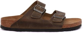 Birkenstock Homme, Chaussures, Vert, Taille: 45 EU Arizona SFB Narrow Fit