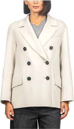 Max Mara Damen, M&auml;ntel, Grau, XSGr&ouml;&szlig;e