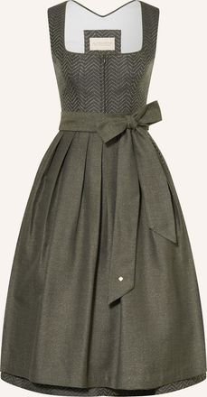 Alpenherz Alpenherz Dirndl Claudia Mit Glitzergarn gruen