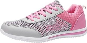 Generic Basket Femme Chaussures De Sport L&eacute;g&egrave;res Baskets Marche Respirantes Sports Sneakers Casual Femme Loisirs Confortables en Maille Slip on Shoes Jogging 