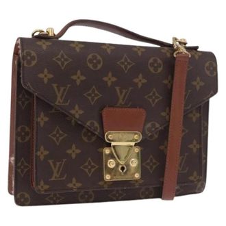 Louis Vuitton Pre-owned Monogram Canvas Schultertasche - - Pre-owned - Damen - Braun - ONE SIZE