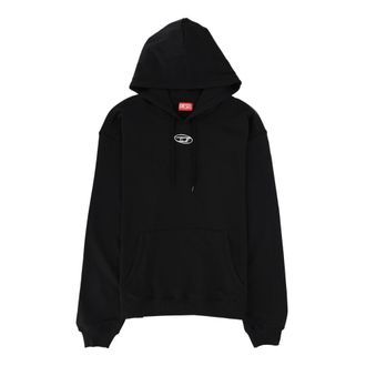 Diesel S-Norm Hood Iod Hoodie - - Sweatshirts & Hoodies - Herren - Schwarzk - M
