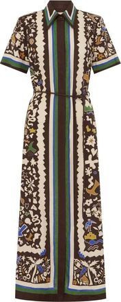 Alemais Femme, Robes, Multicolore, Taille: 38 FR Maroc Shirtdress