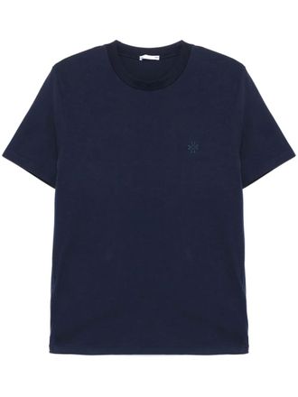 Jacob Cohen T-Shirt mit Logo-Verzierung - Blau