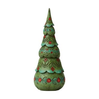 Enesco Jim Shore Heartwood Creek Green Tree Figur
