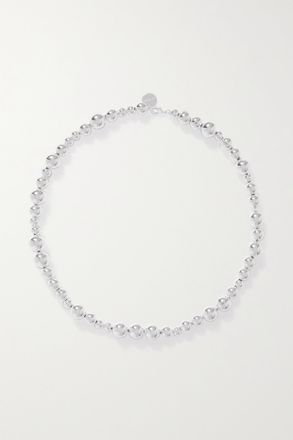 LIÉ STUDIO The Elly Versilberte Kette