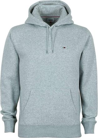Tommy Jeans Herren Hoodie TJM Regular mit Kapuze, Grau (Light Grey Heather), L