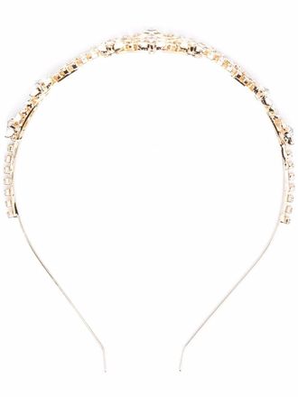 Dsquared2 diad&egrave;me orn&eacute; de cristal &agrave; logo