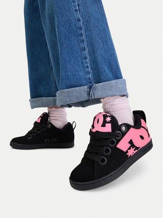 DC Sneakers EO-COURT GRAFFIK PUFF DC04916003 Schwarz