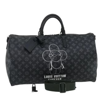 Louis Vuitton Pre-owned Canvas Weekend Bag - - Pre-owned - Damen - Schwarzk - ONE SIZE