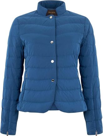 Moorer Femme, Vestes, Bleu, Taille: 38 FR Doudoune