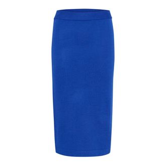 Saint Tropez Jupe Surf Bleue - Coupe Ajust&eacute;e - Femme - Jupes - Bleu - Taille: 36 FR
