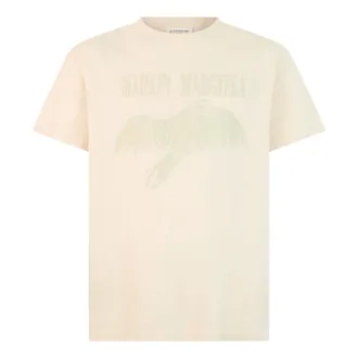 Maison Margiela Homme, Tops, Beige, Taille: M T-shirt logo