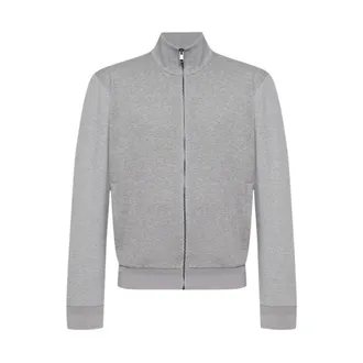 HUGO BOSS Homme, Sweatshirts et sweats &agrave; capuche, Gris, Taille: 2XL H-Shepherd 100 Zip-up SweaT-shirt
