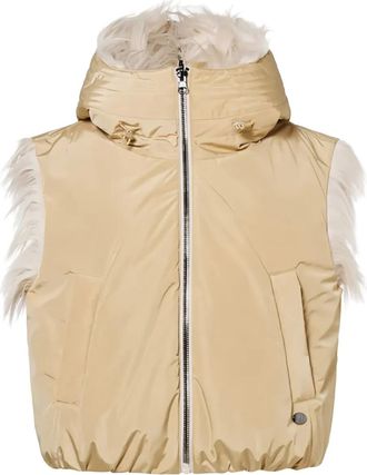 Goldbergh gilet réversible Yara à capuche - Marron