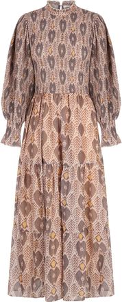 Antik Batik Robe Longue Animal Antik Batik