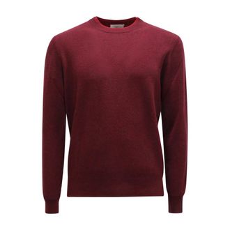 Paolo Pecora Maglione Wool Sweater - - Knitwear - Herren - Rot - M