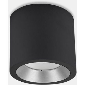 Leds - C4 LEDs C4 Cosmos LED &Oslash;126mm Outdoor LED Aufbau-Downlight Small Urban Grey IP65 12W 4000K