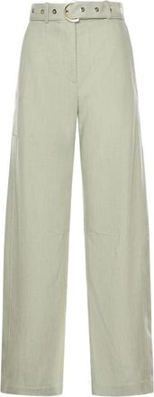Pinko Pinko, Femme, Pantalons, Gris, Taille: 40 FR Wide Pantalons