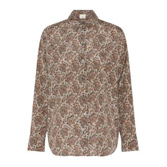 Julie Fagerholt - Heartmade Damen, Blusen & Hemden, Beige, LGr&ouml;&szlig;e