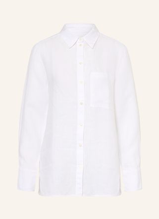 Marc O'Polo Marc Opolo Hemdbluse Aus Leinen weiss