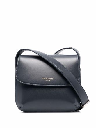 Giorgio Armani sac porté épaule à logo imprimé - Gris