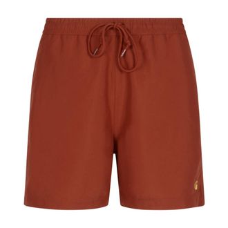 Carhartt Work in Progress Chase Badeshorts - - Swimwear - Herren - Orange - S