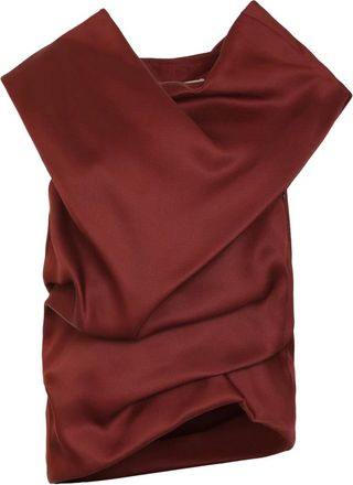 Khaite Femme, Tops, Rouge, Taille: 34 FR Silk Blouse