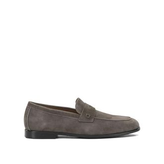 Ferragamo Gancini Wildleder Loafer - - Shoes - Herren - Braun - 40 1/2 EU