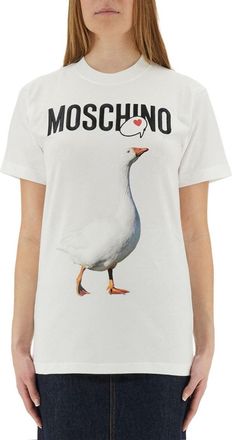 Moschino Goose T-Shirt - White