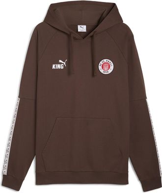 Puma FC St. Pauli KING Hoodie Herren, Accessoires, Braun, XL