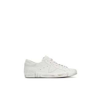 Philippe Model Homme, Chaussures, Blanc, Taille: 44 EU Bianca Baskets
